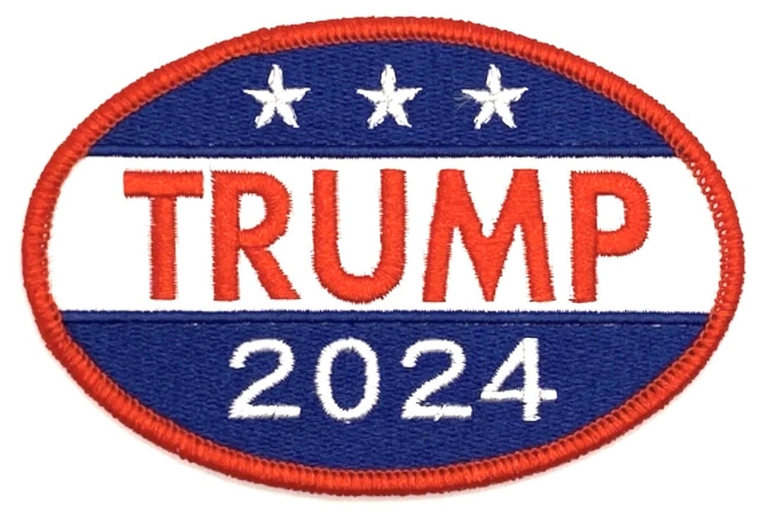 Donald Trump 2024 Patch Retro Style Iron Sew on American Election ...