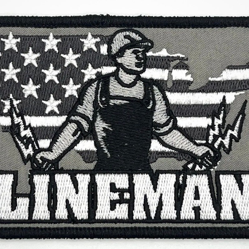 Lineman Embroidery - Etsy