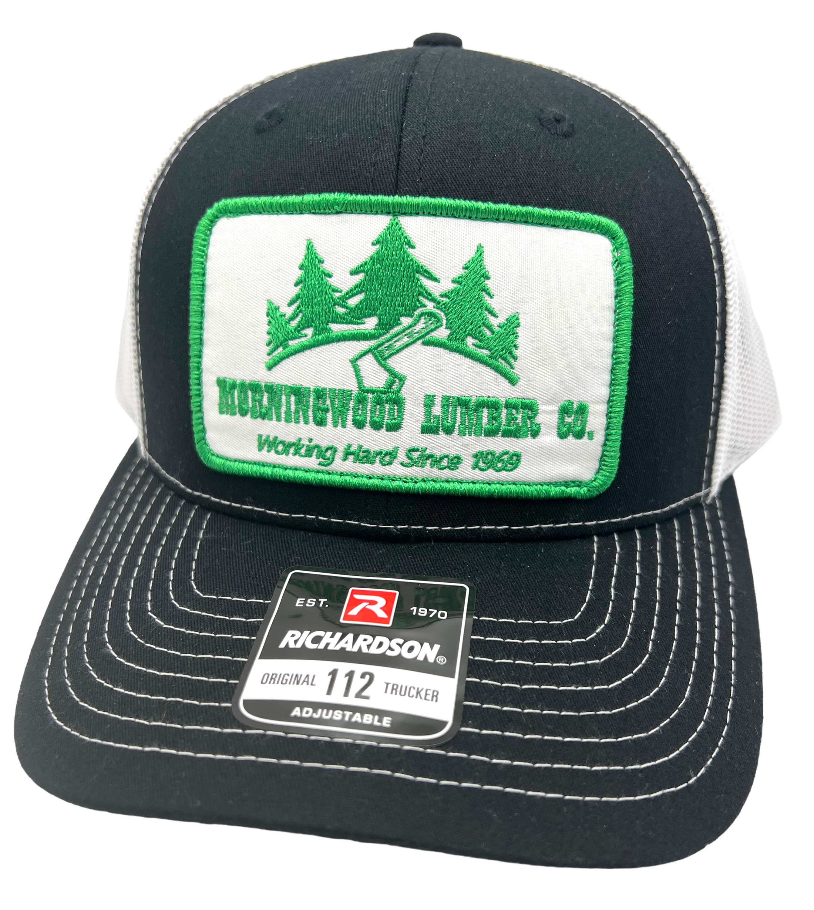 Morningwood Lumber Co Adult Funny Patch Richardson 112 Trucker Hat Cap ...