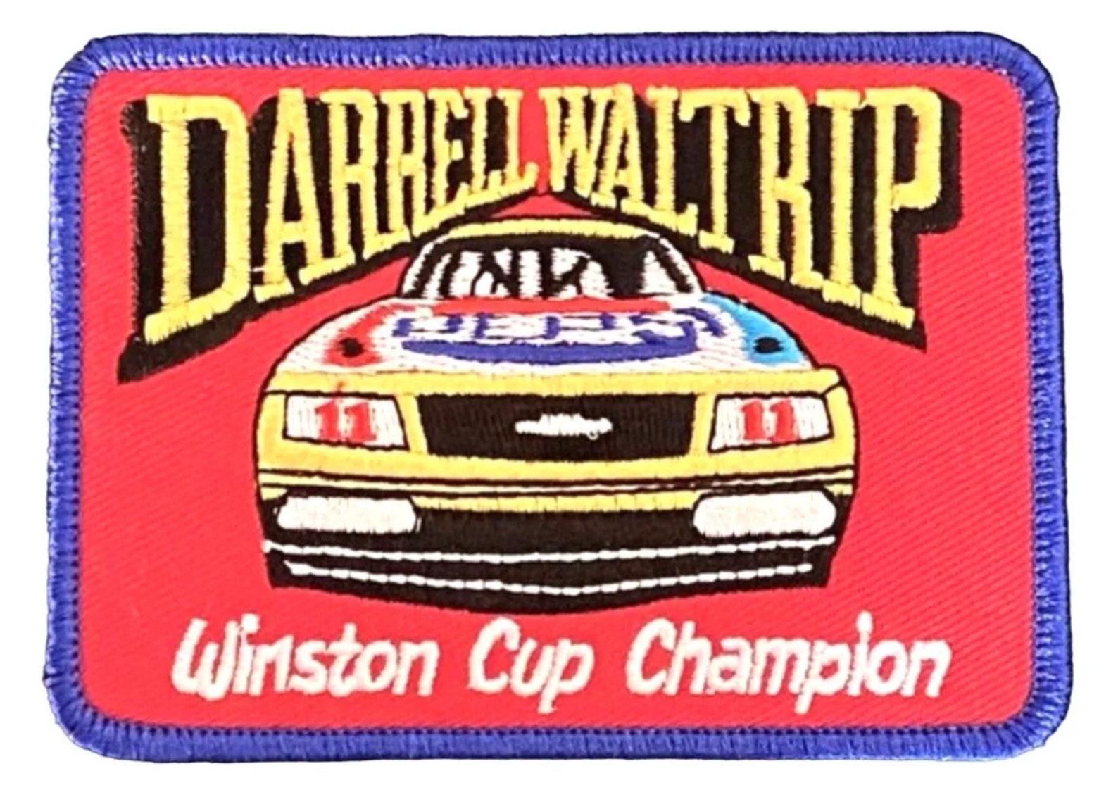 Darrell Waltrip Pepsi NASCAR Stock Car Racing Patch Vintage Retro Style ...