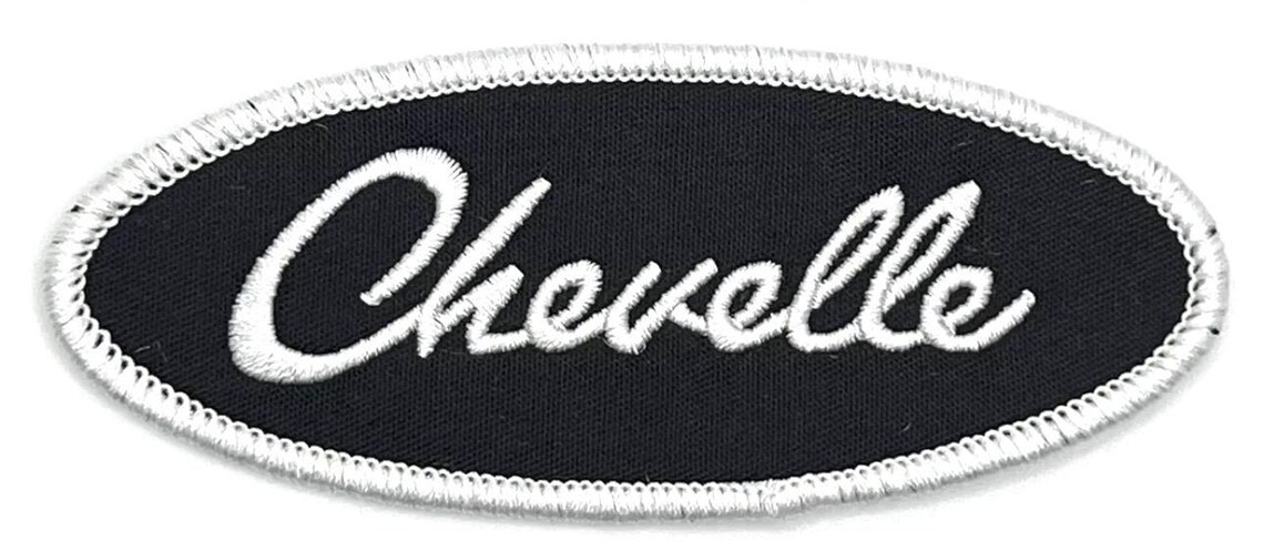 Chevrolet Chevelle Chevy Hot Rod Patch Iron Sew on Vintage Style Retro ...
