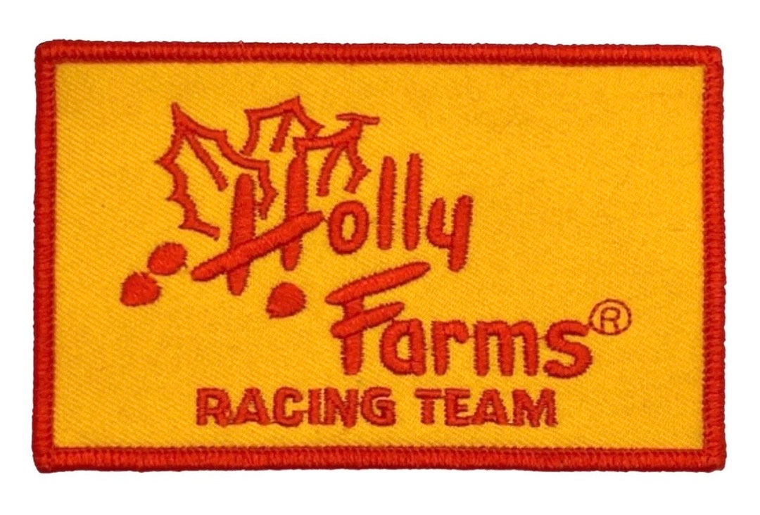 Holly Farms Cale Yarborough NASCAR Racing Retro Vintage Style Patch ...