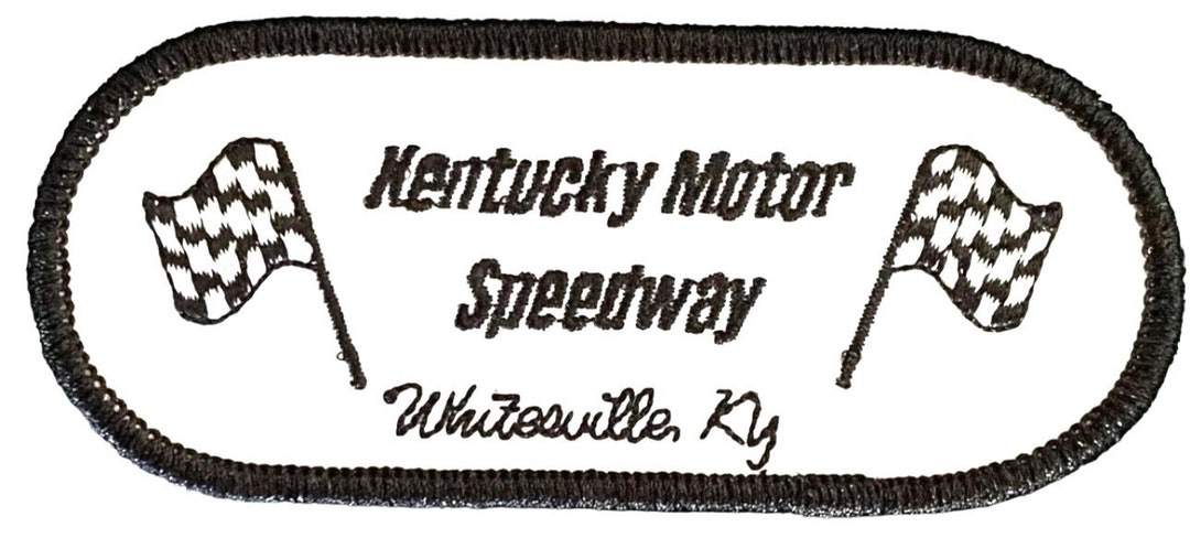 Kentucky Motor Speedway Whitesville Owensboro Vintage Style Retro Patch ...