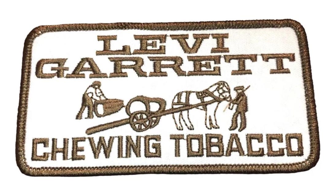 Levi Garrett Classic Chewing Tobacco Retro Vintage Style Patch Hat Cap ...