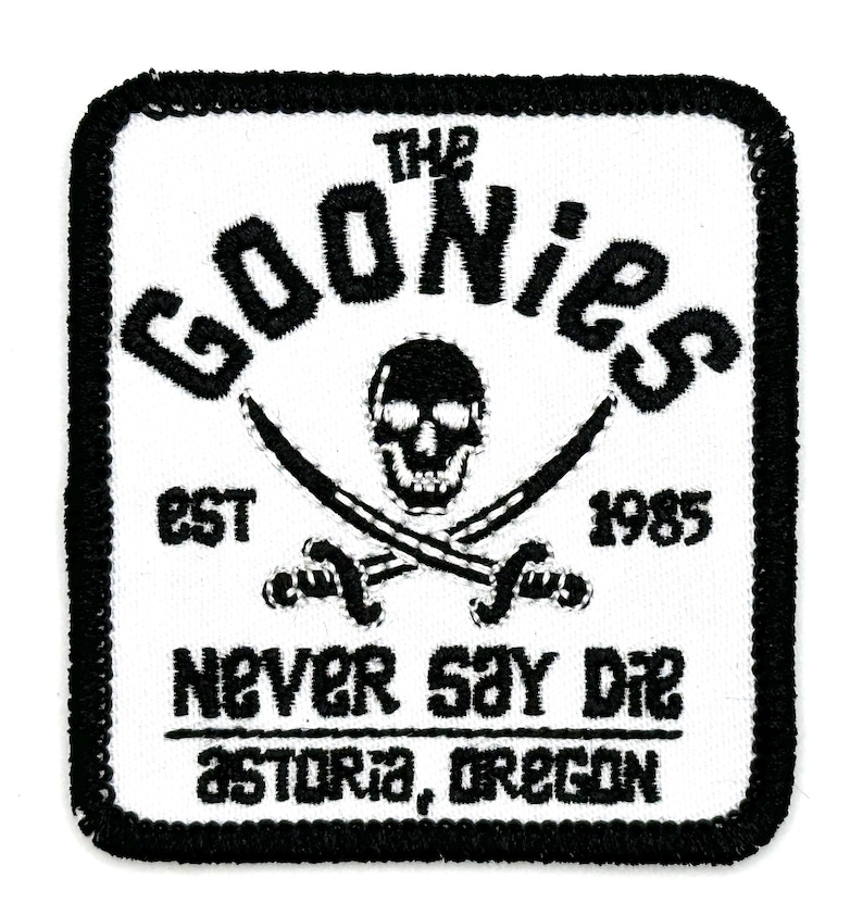 The Goonie’s 80’s Cartoon Show Classic TV Movie Patch Vintage Style ...