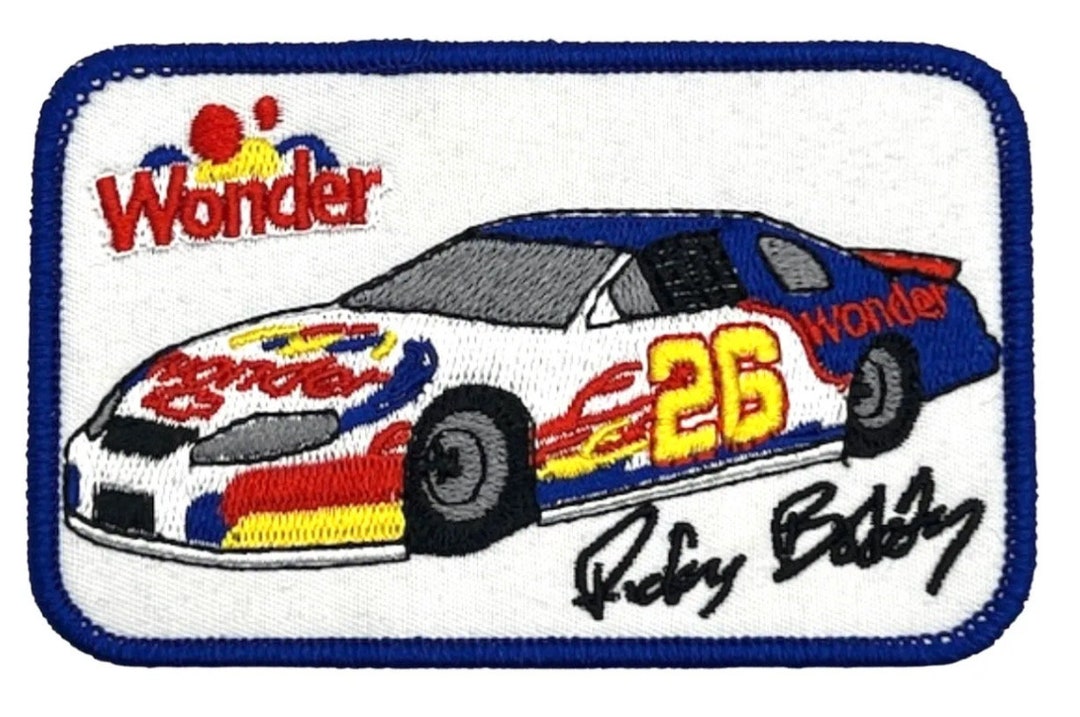Ricky Bobby Talladega Nights NASCAR Racing Patch Vintage Retro Style ...