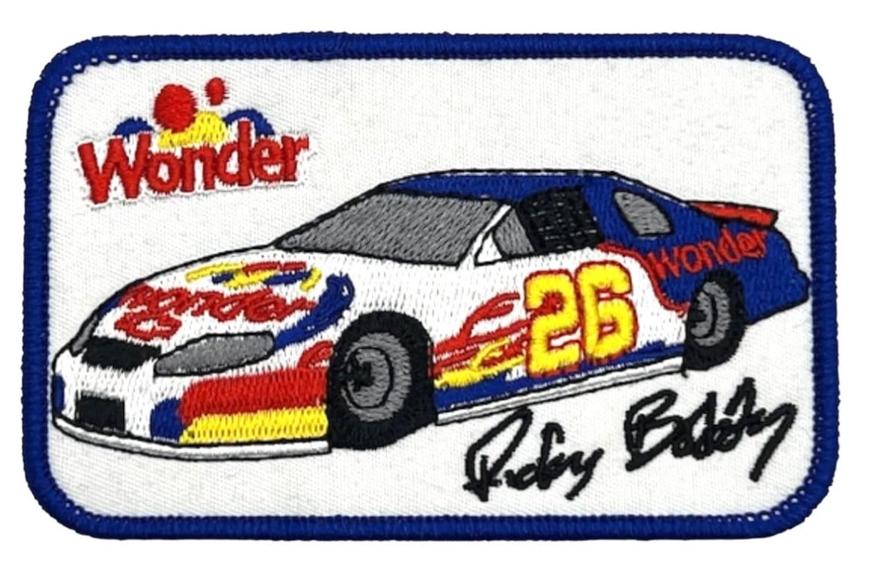 Ricky Bobby Talladega Nights NASCAR Racing Patch Vintage Retro Style ...