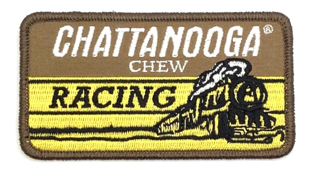 Chattanooga Chew Tobacco Racing Series Retro Vintage Style Patch Hat ...