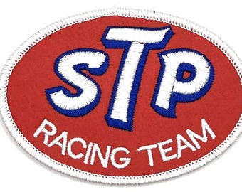 Vintage STP Oil Gas Racing Company Logo Sew-on Patch 1970s Twill - Etsy