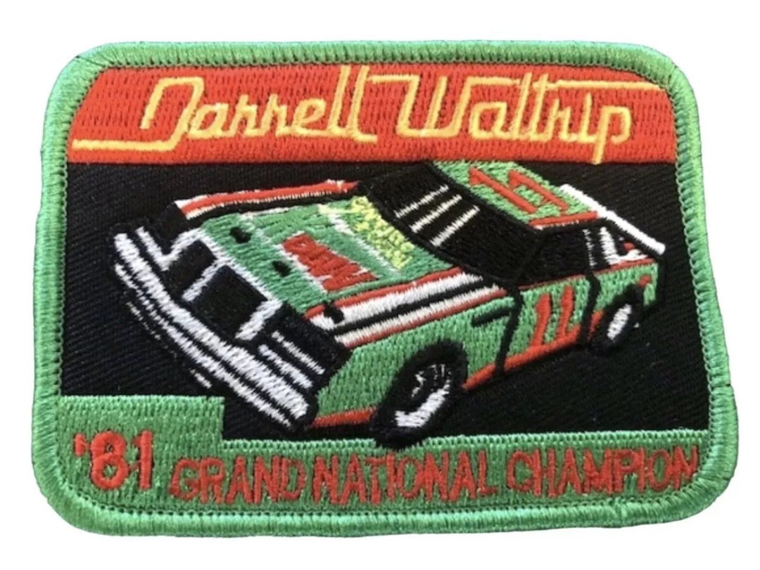 Darrell Waltrip Vintage Nascar Racing Patch Mountain Dew Retro ...