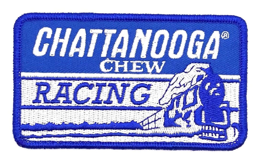 Chattanooga Chew Chewing Tobacco Vintage Style Retro Iron Sew One Patch ...
