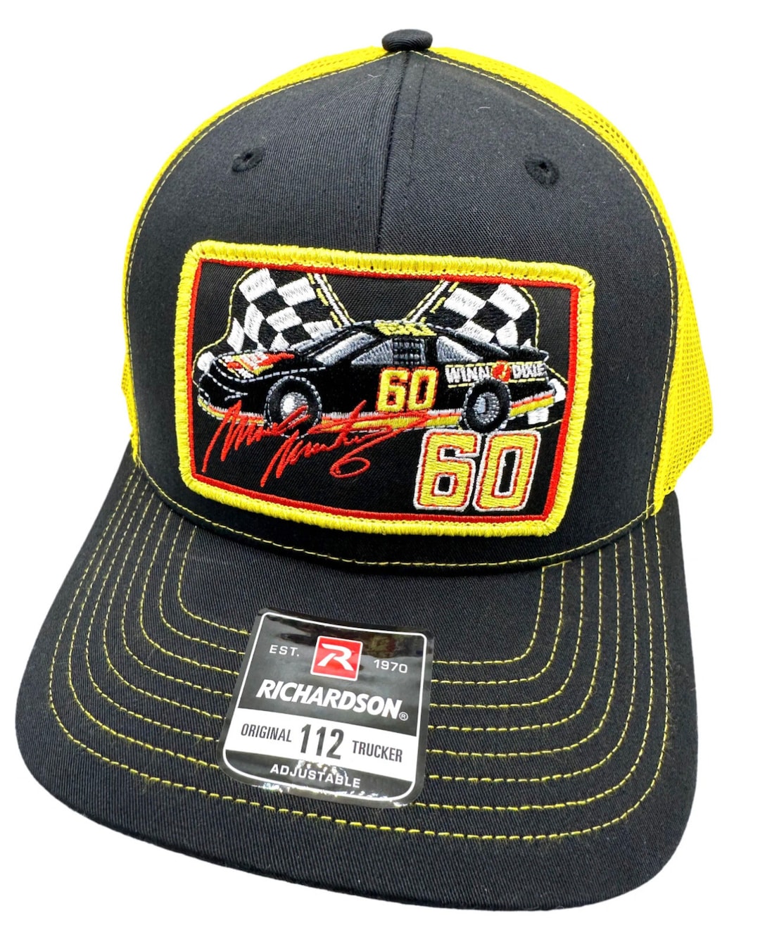 Mark Martin Winn Dixie Nascar Racing Richardson 112 Trucker Snapback ...