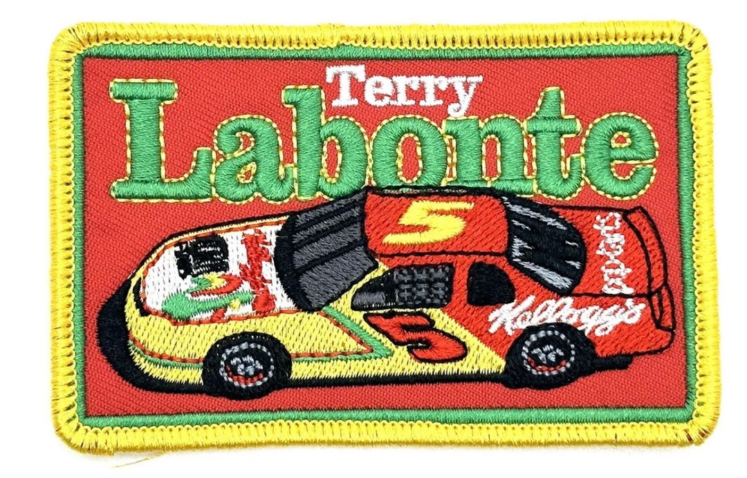 Terry Labonte Kellogg’s Chevy NASCAR Racing Patch Vintage Retro Style ...