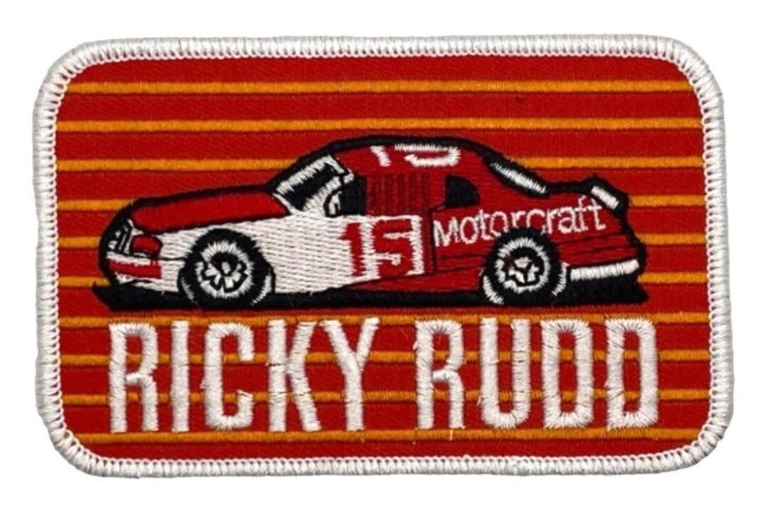 Ricky Rudd Motorcraft Ford NASCAR Racing Cap Hat Patch Vintage Style - Etsy