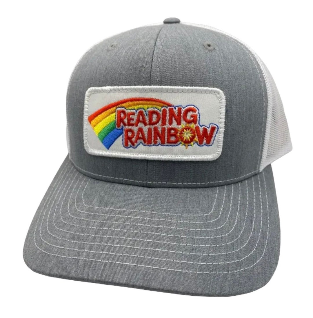 Reading Rainbow 80’s TV Show Richardson 112 Trucker Snapback Hat Cap ...