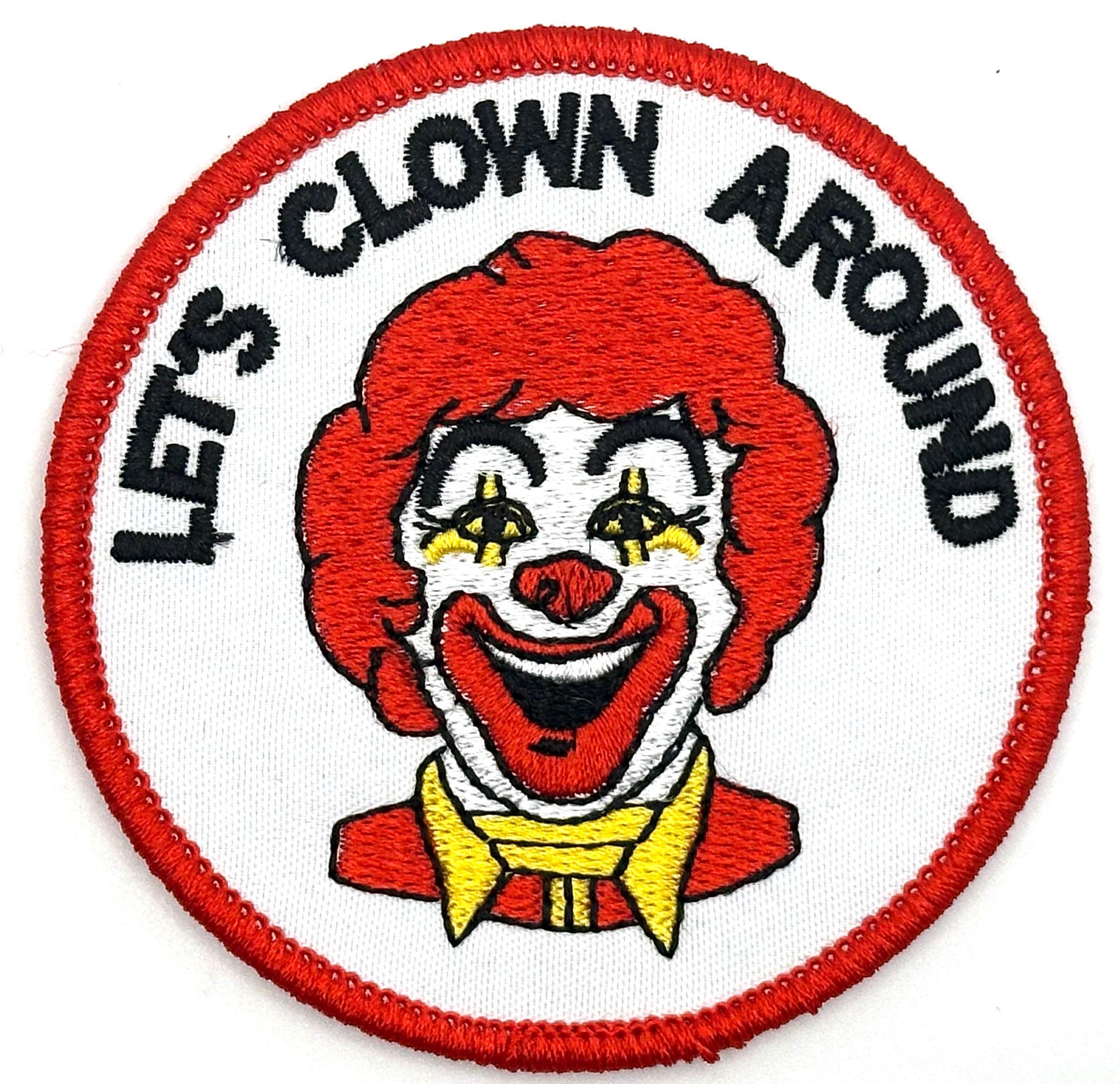 Ronald Mcdonald’s Let’s Clown Around Fast Food Vintage Style Retro ...