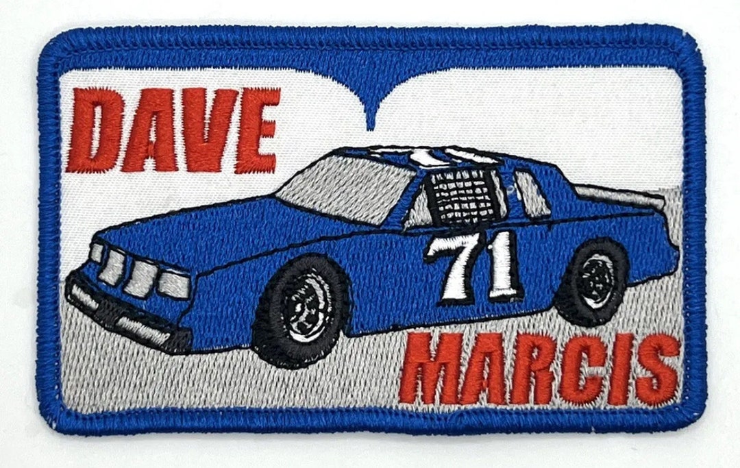 Dave Marcis Nascar Racing Patch Ford Vintage Iron Sew on Retro ...