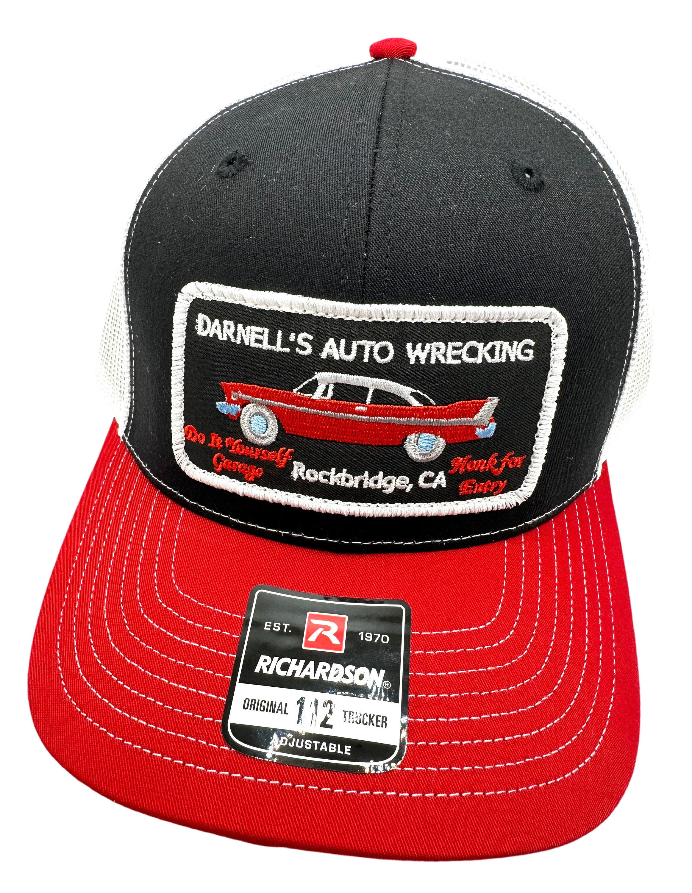 Darnell’s Auto Wrecking Christine Movie Richardson 112 Trucker Snapback ...