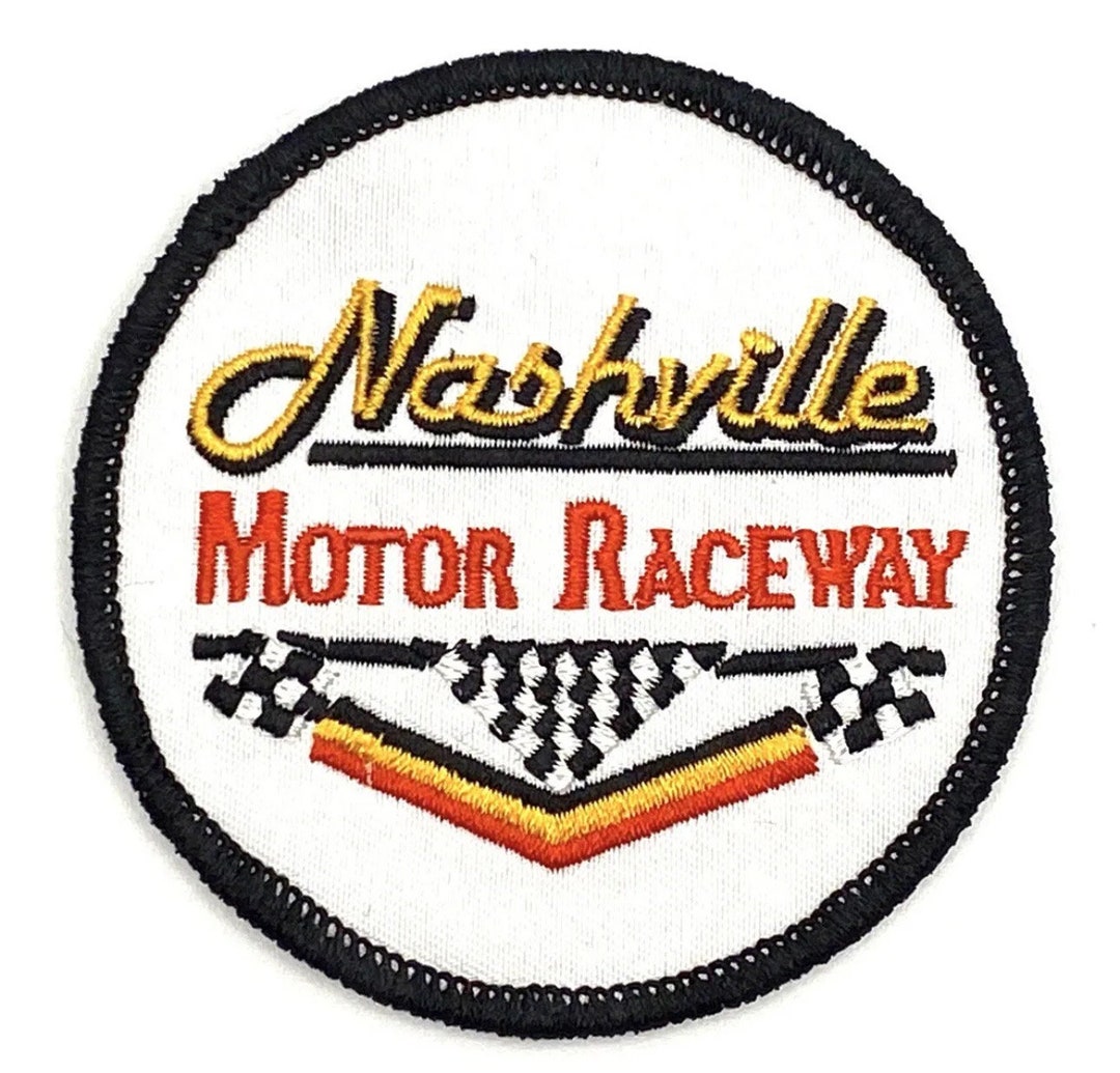 Nashville Motor Speedway Fairgrounds Raceway Retro Vintage Style Patch ...
