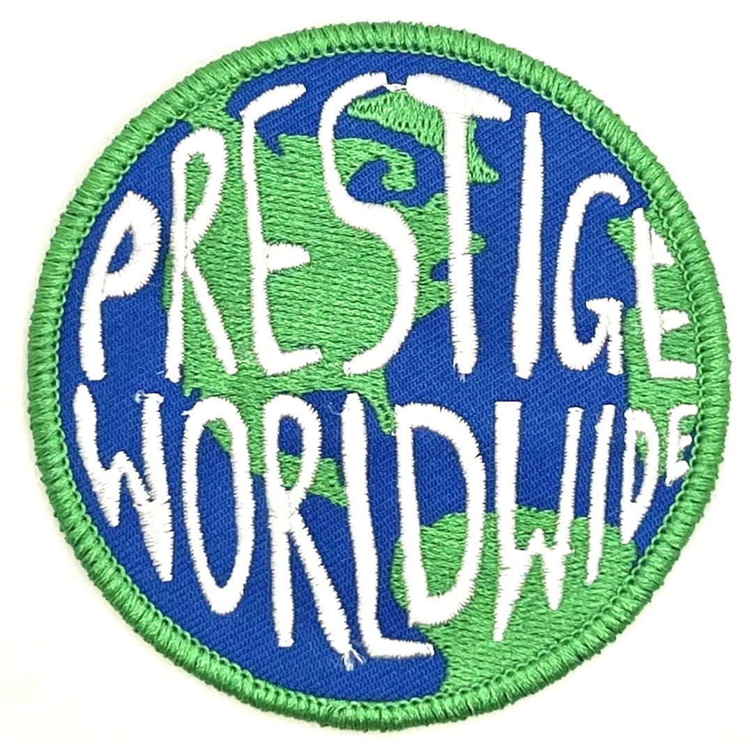 Prestige World Wide Step Brothers Patch Iron Sew on Vintage Style Retro ...
