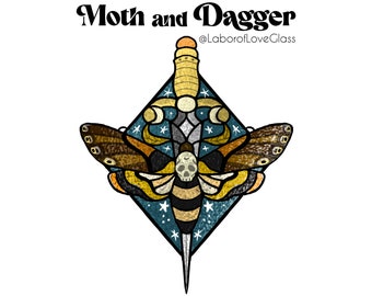 Stained Glass Dagger - Etsy