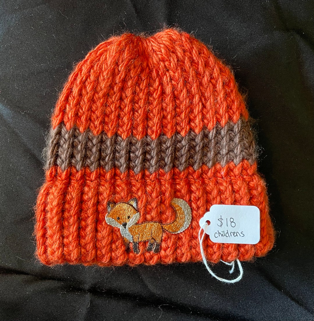 Baby Fox Stocking Cap - Etsy