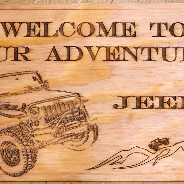 Jeep Sign - Etsy