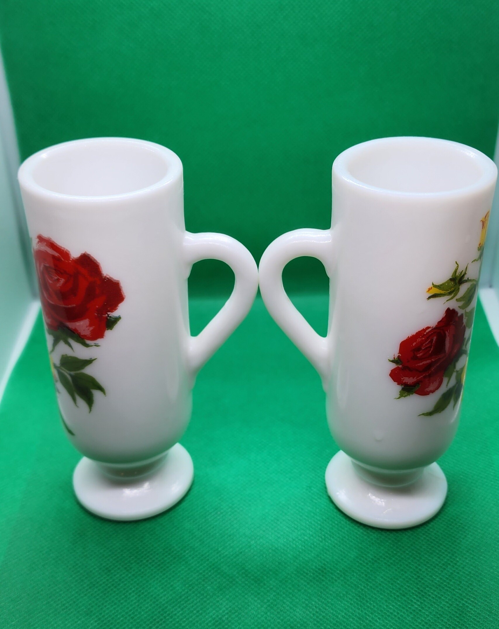 Avon Milk Glass Tea Cups - Etsy