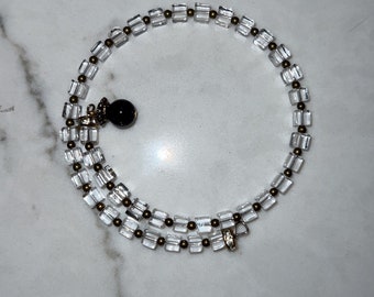 Adjustable Beaded Cord Bracelet / Handmade Beaded Cord - Etsy