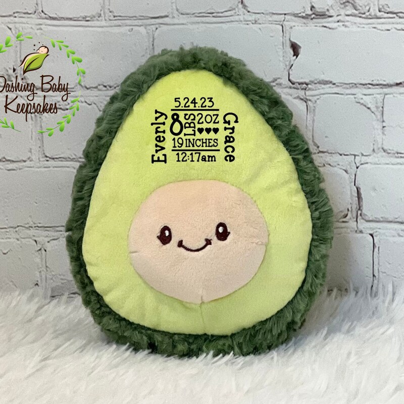 Avocado Plush - Etsy