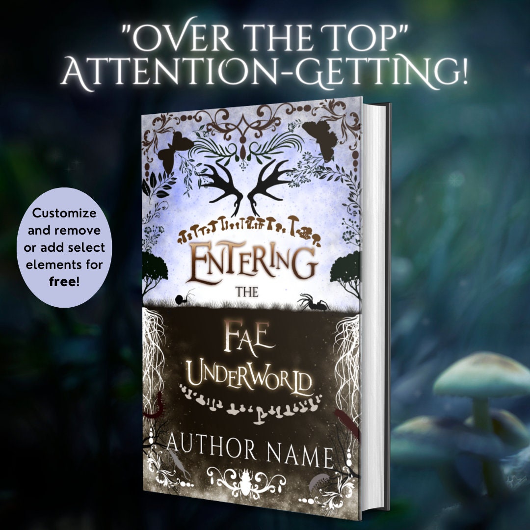 MG, YA or Adult Fae Fantasy Premade Book Cover - Etsy