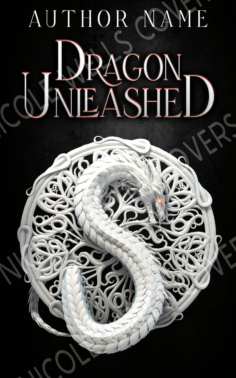 Fantasy Premade Book Cover Dragon Unleashed - Etsy