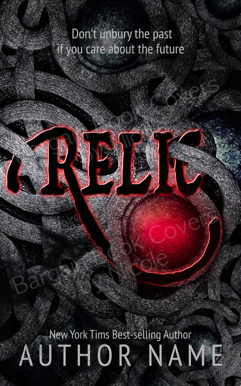 Dark Fantasy Book Cover -- Relic - Etsy