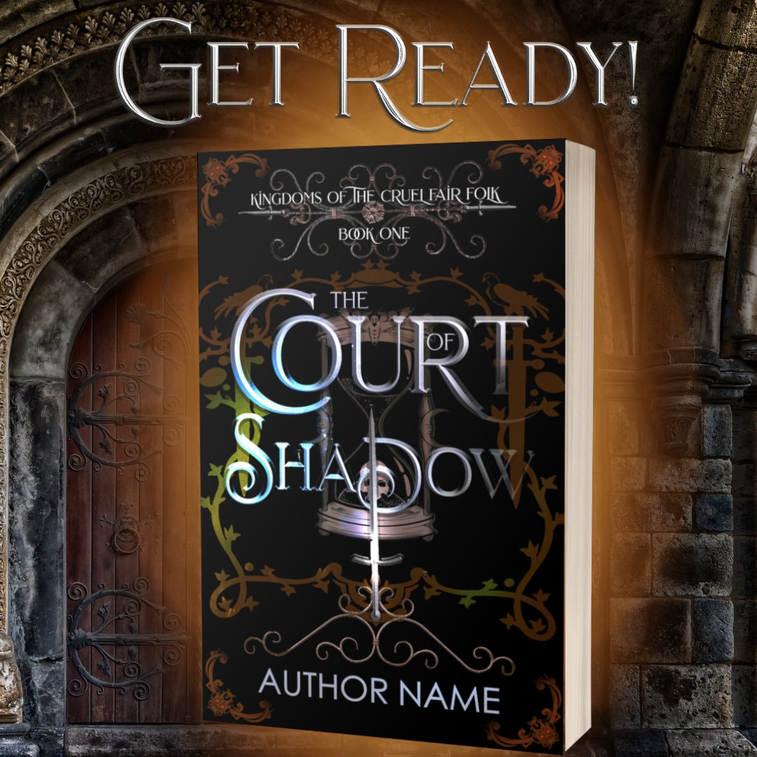 Fantasy Book Cover -- the Court of Shadow - Etsy