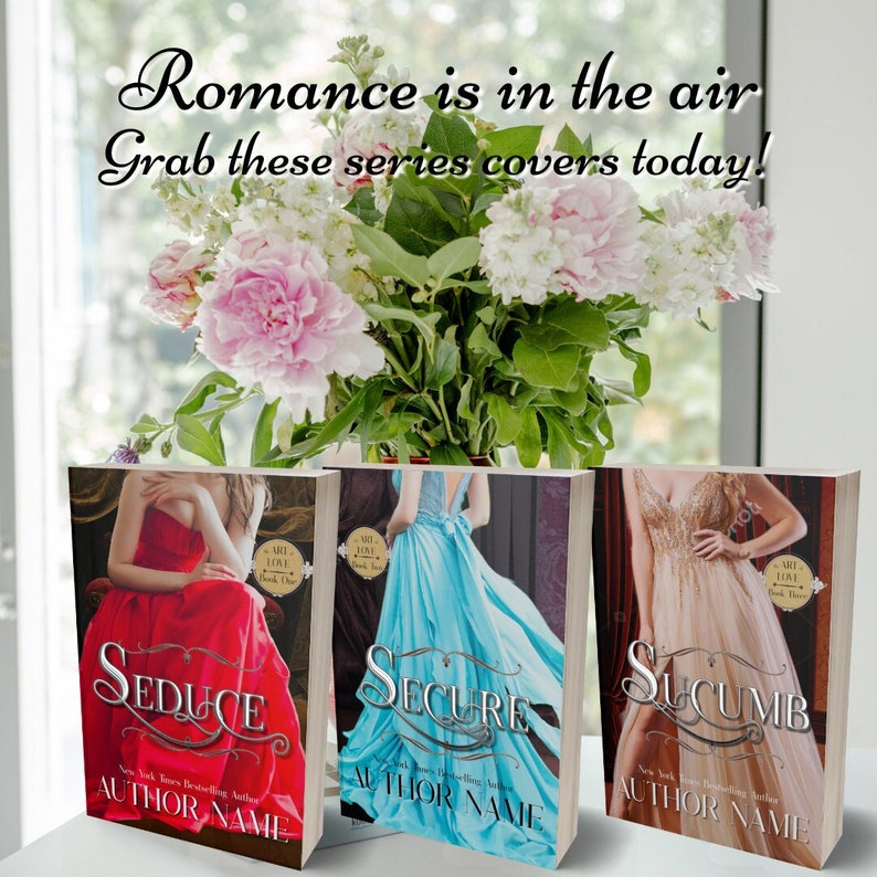 Premade Historical Regency Romance Series Book Cover Etsy