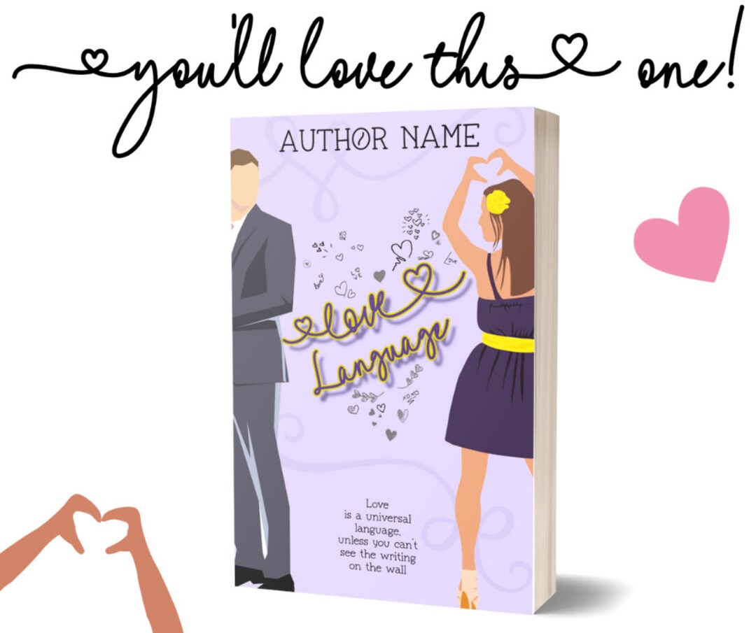 Contemporary Romance Premade Book Cover - Etsy