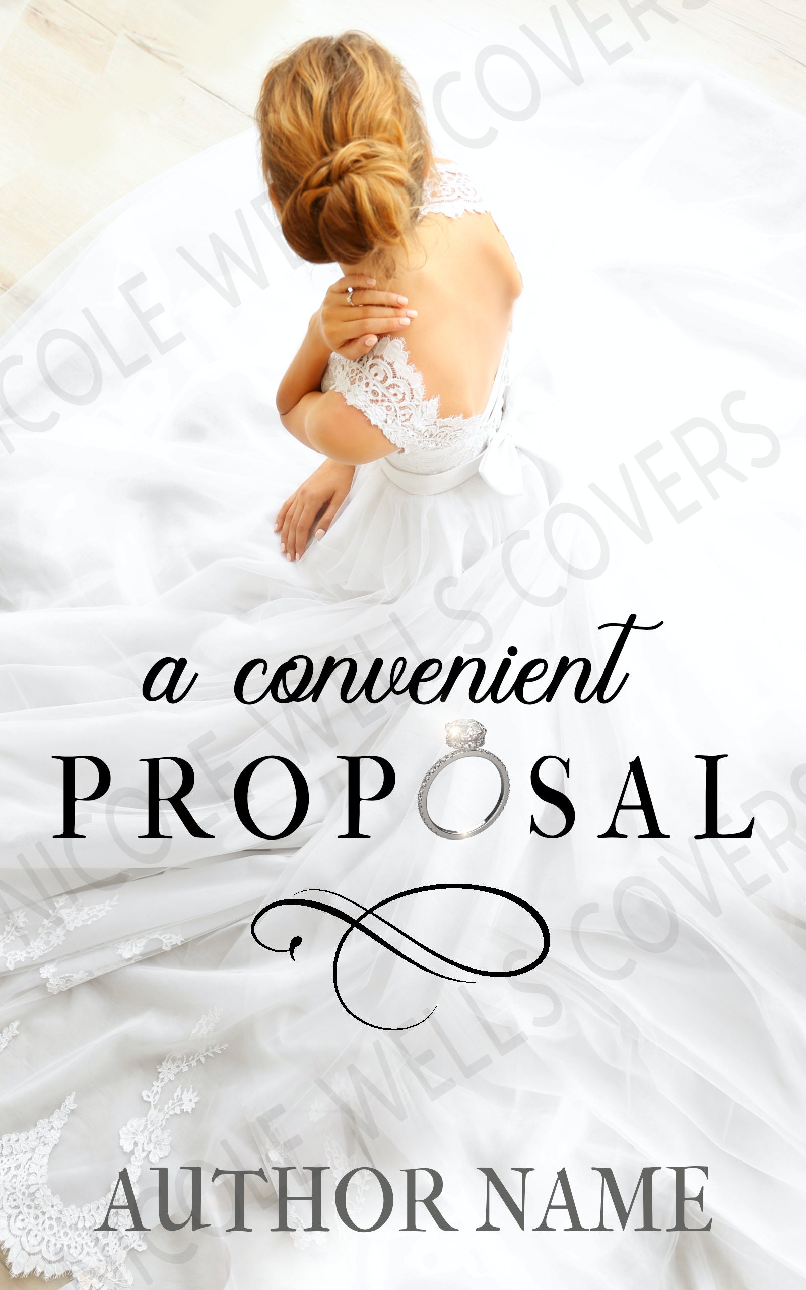 Premade Wedding or Bride Romance Book Cover - Etsy