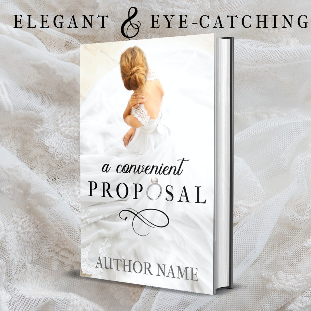 Premade Wedding or Bride Romance Book Cover - Etsy