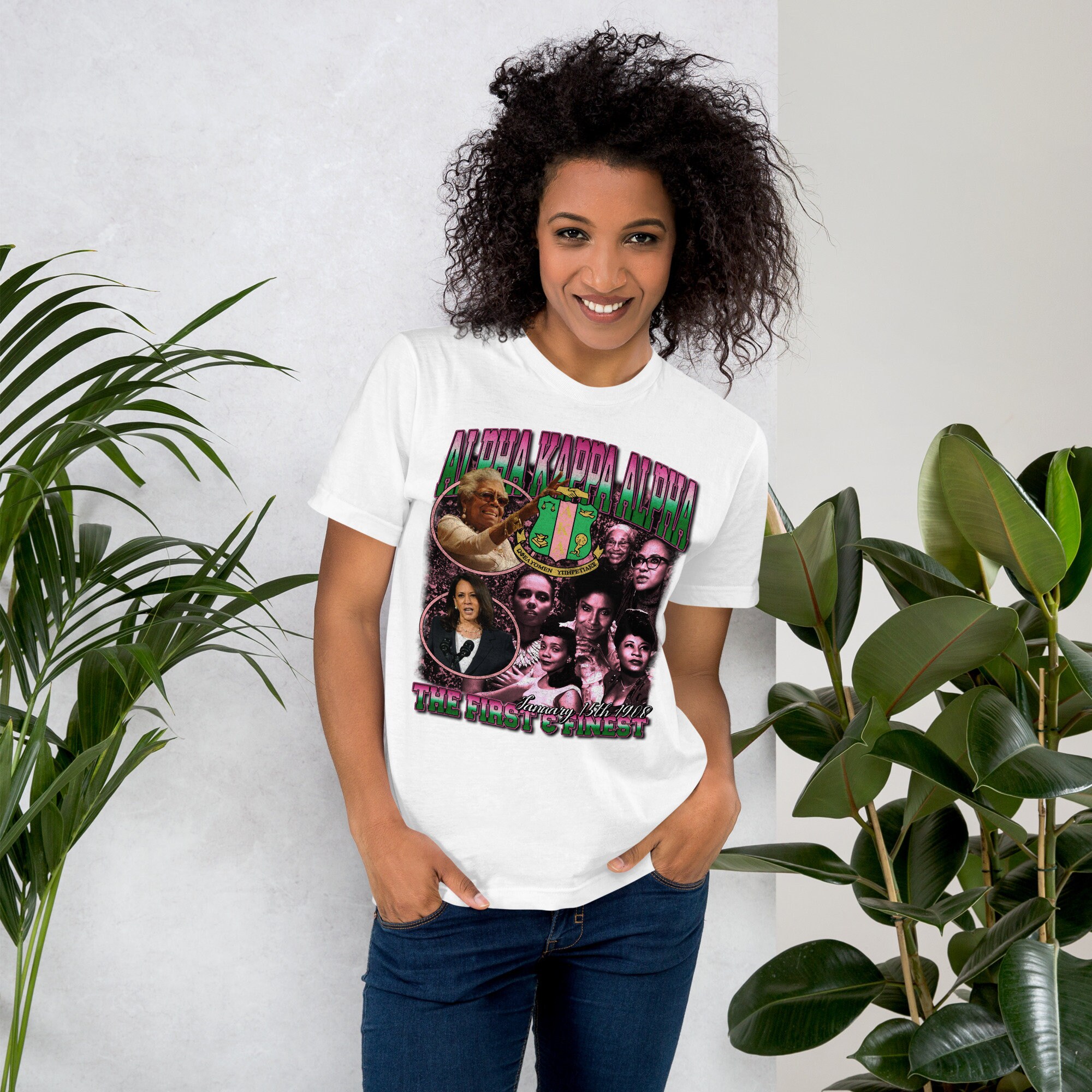 AKA 1908 Legacy T-shirt Alpha Kappa Alpha - Etsy
