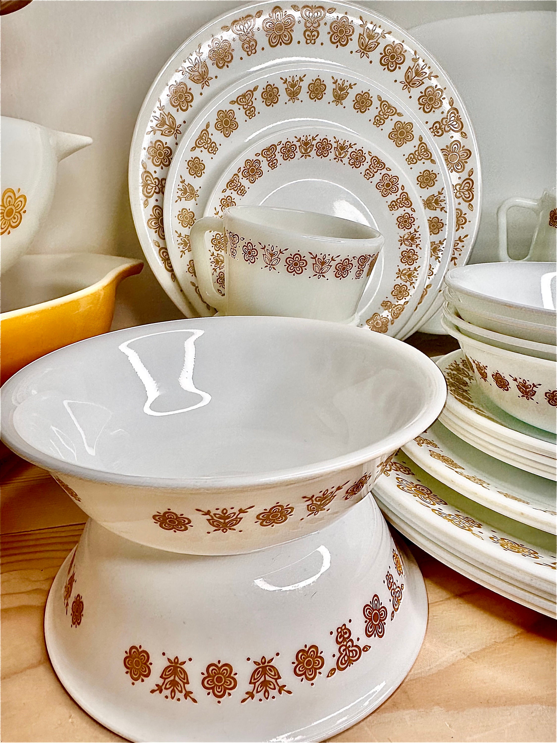 Vintage Corelle Butterfly Gold Lot of 33 Pieces - Etsy