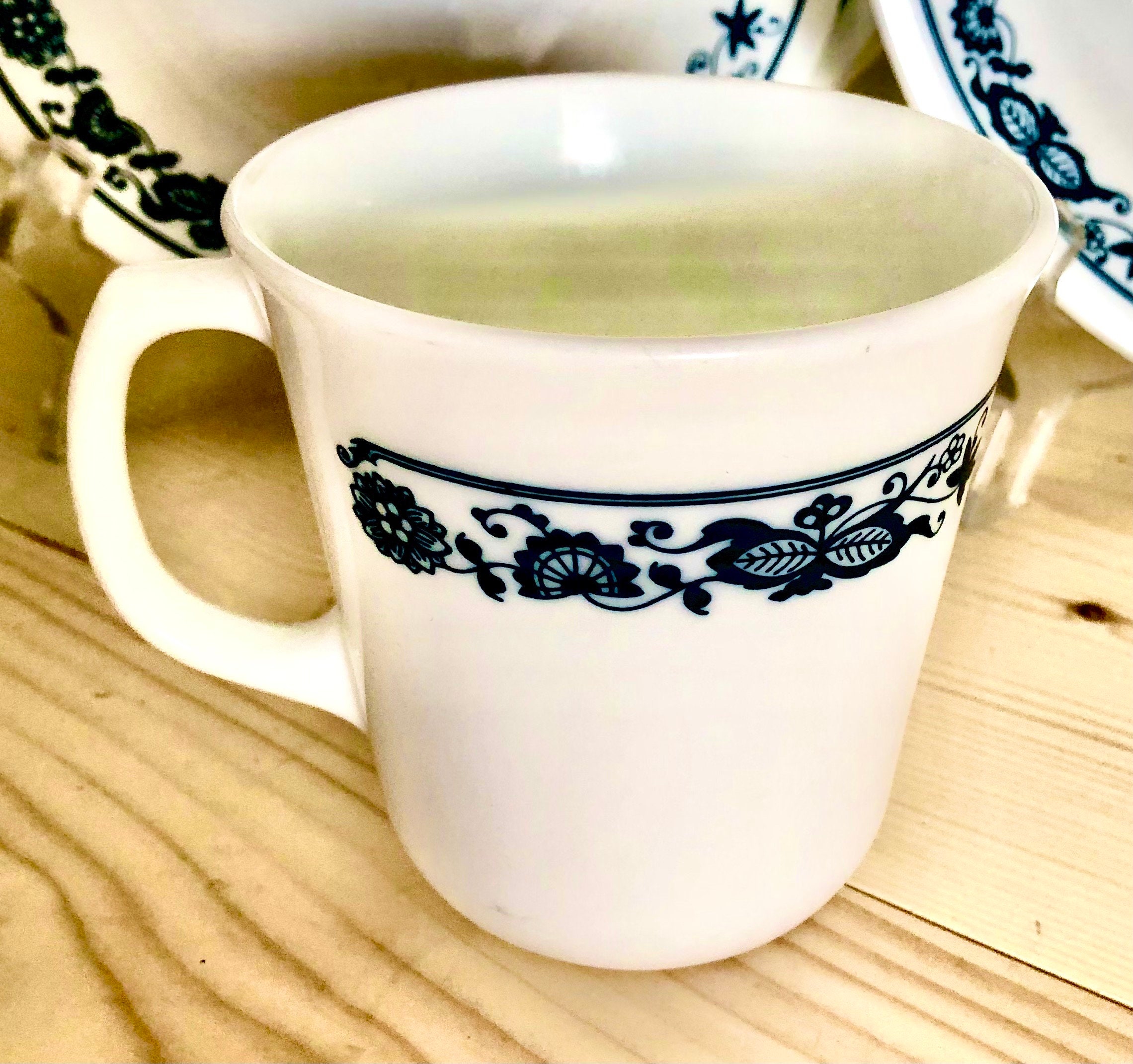 Vintage Corelle Old Town Blue - Etsy
