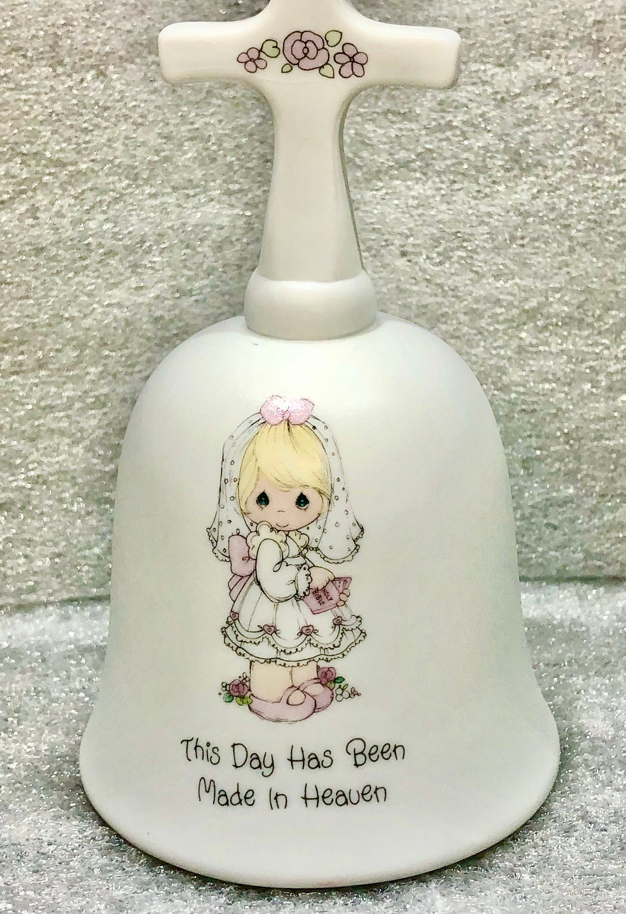 The Enesco Precious Moments Cross Bell this Day Has Been - Etsy