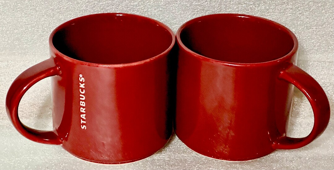 Starbucks Rare 2013 Burgundy Red Bone China Collectible Coffee/tea ...