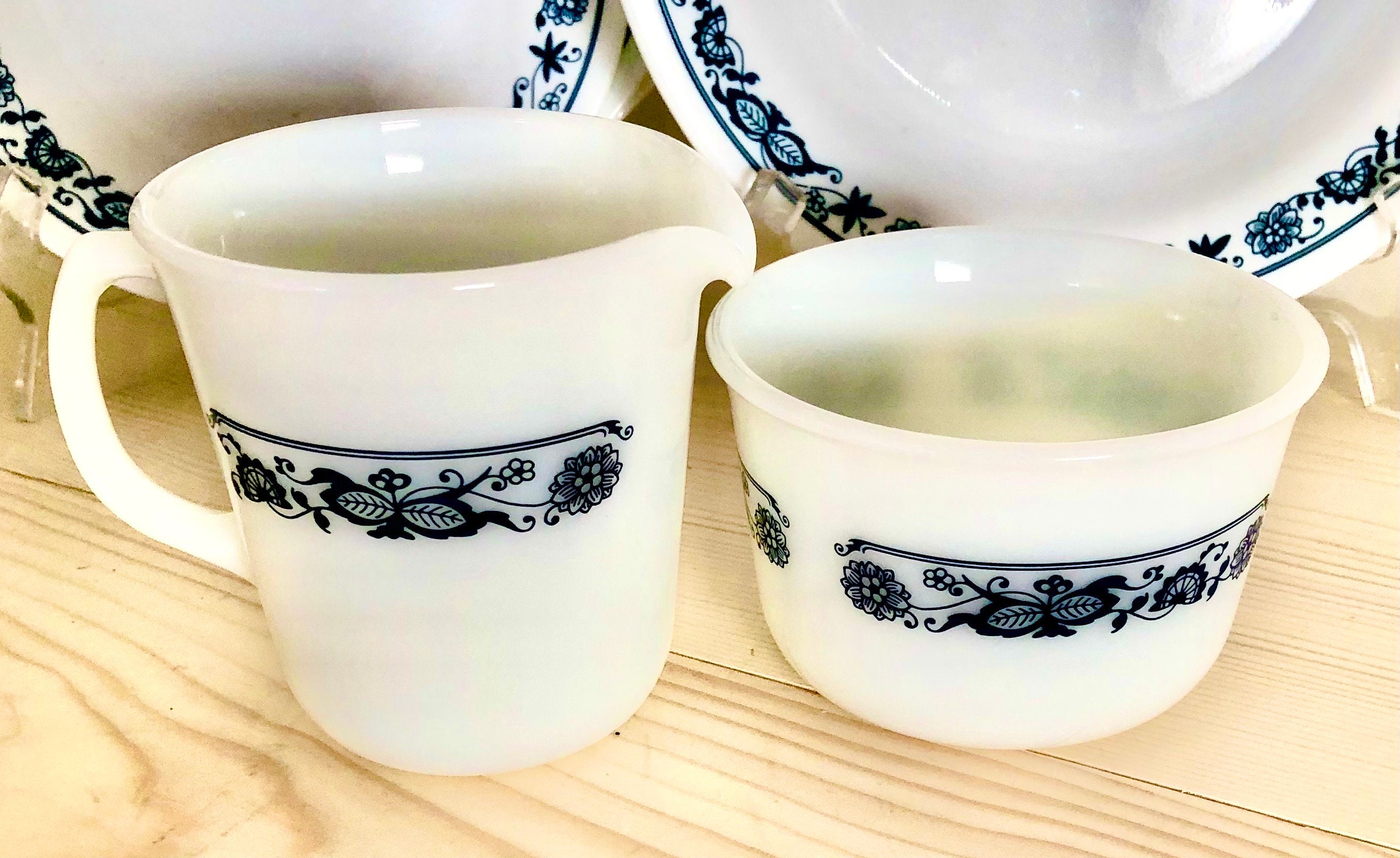 Vintage Corelle Old Town Blue - Etsy
