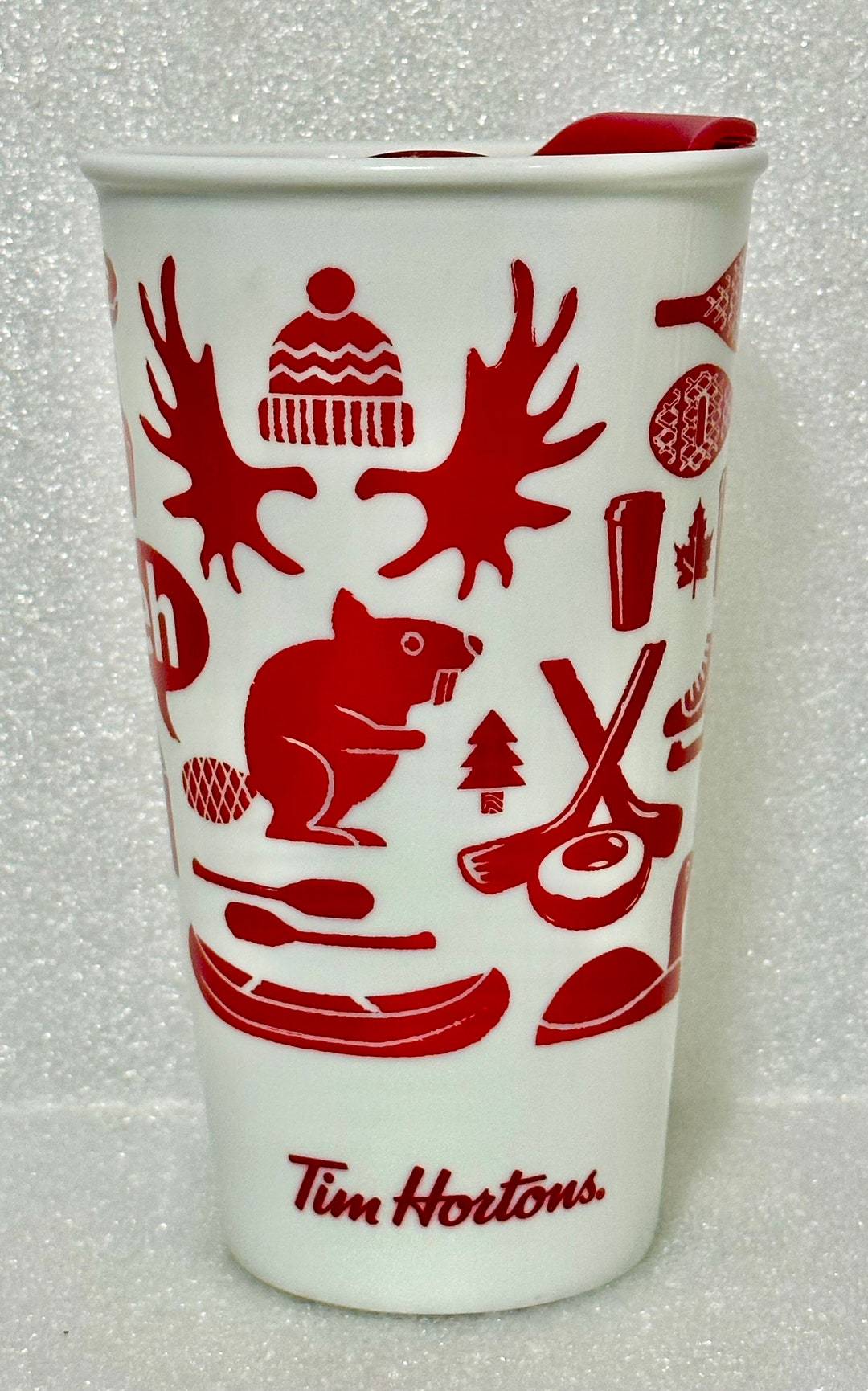 Tim Hortons Ceramic Mug/travel Cup - Etsy