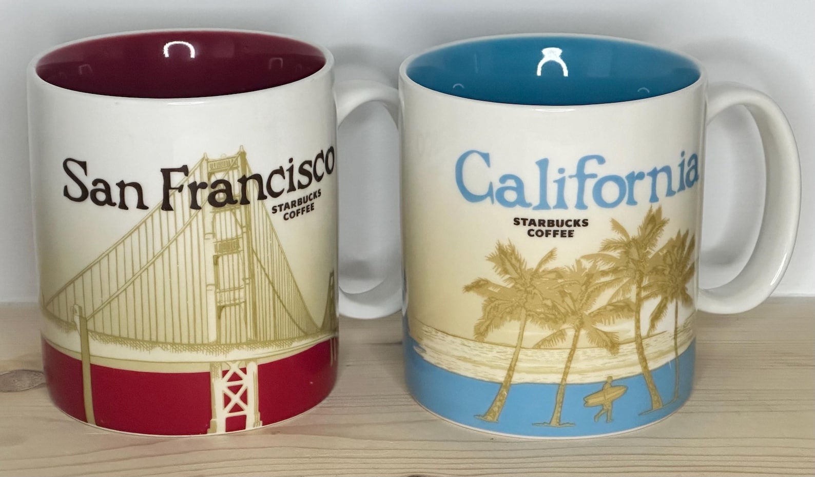 Vintage Starbucks Global City Icon Mugs -USA States and Cities Series ...