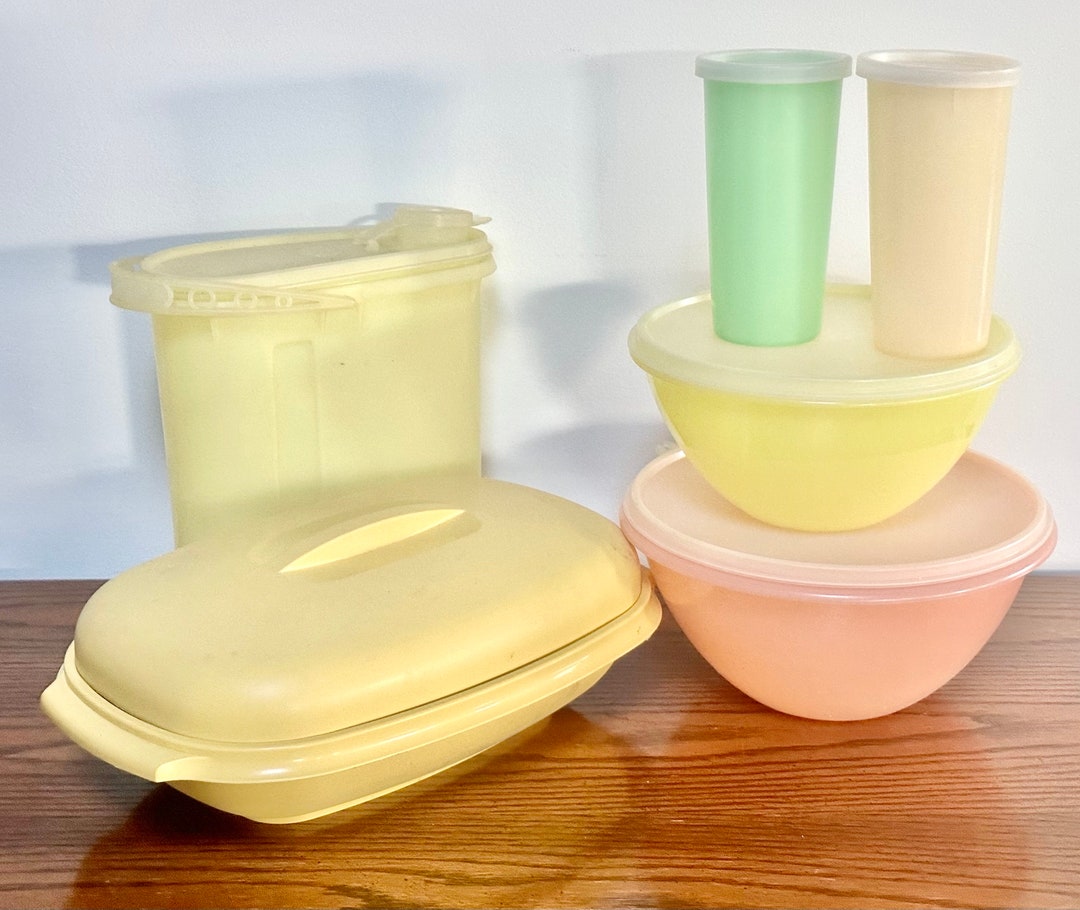 Assorted Vintage Pastel TUPPERWARE - Etsy