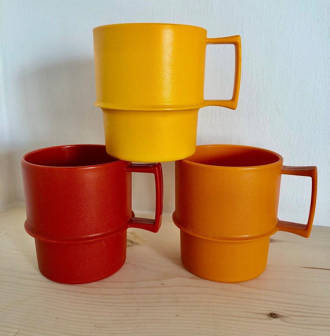 Vintage TUPPERWARE Stackable Cup - Etsy
