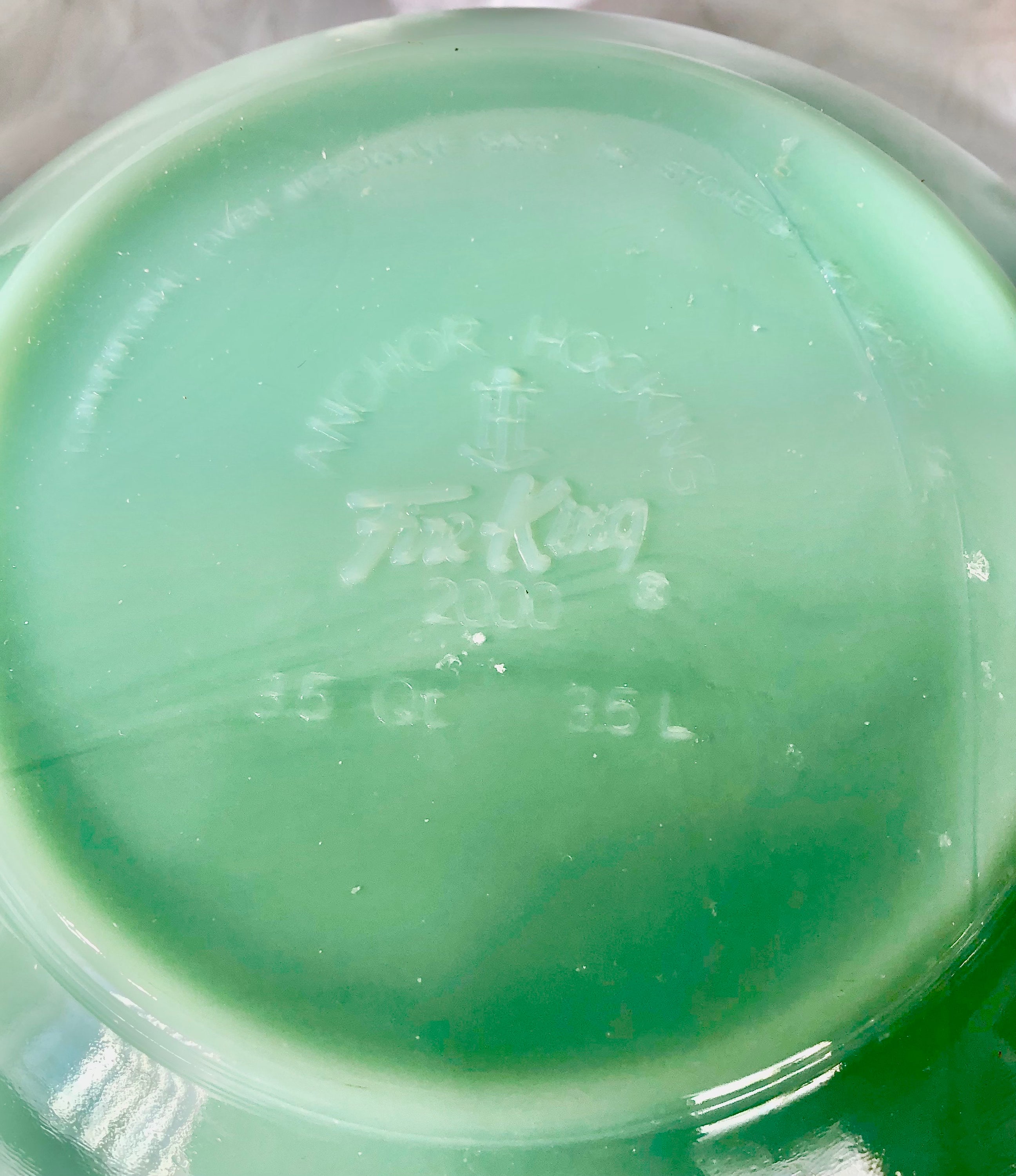 Fire King Jadeite Mixing Bowls - Etsy