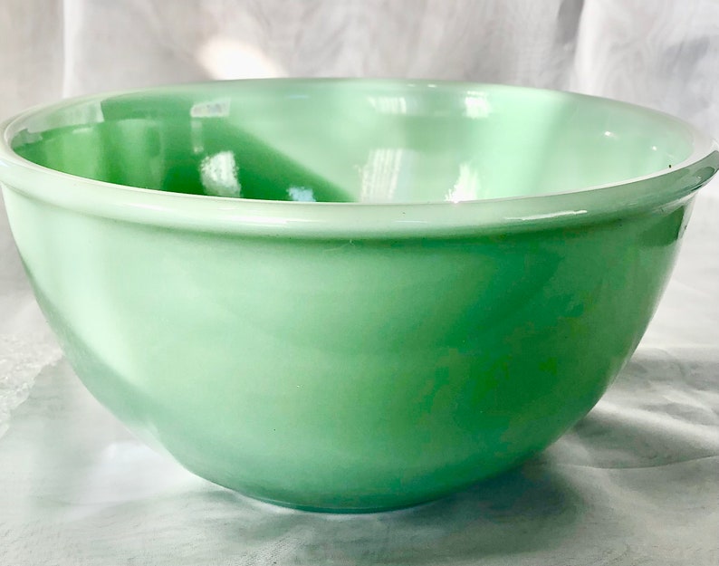 Fire King Jadeite Mixing Bowls - Etsy